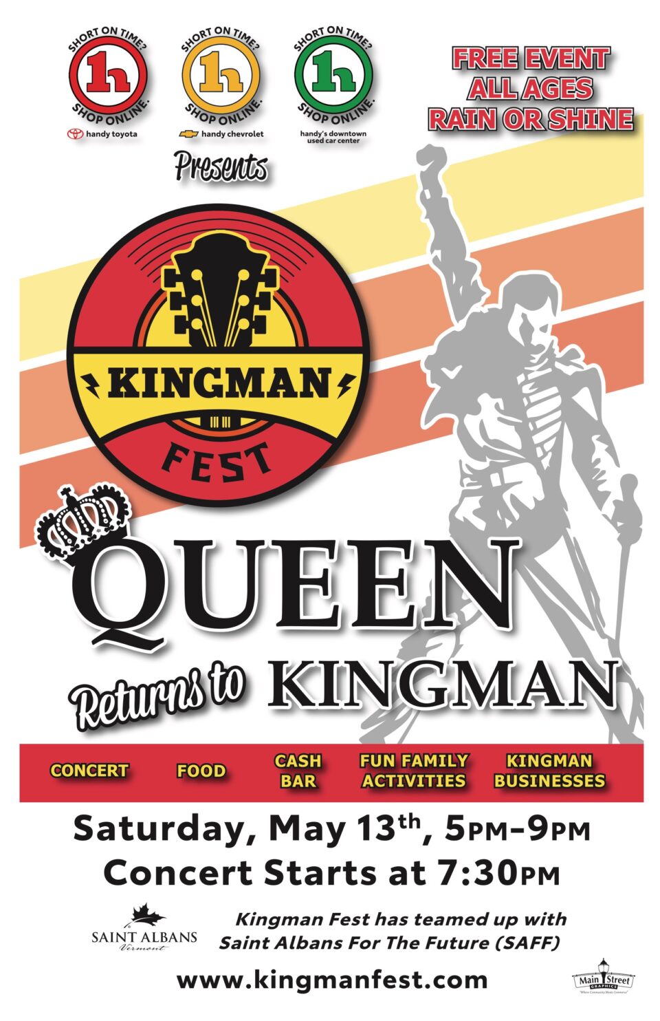 We are Proud Sponsors of Kingman Fest | Sticks & Stuff